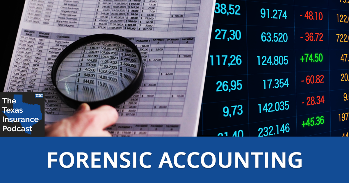 Forensic accounting and insurance fraud investigations